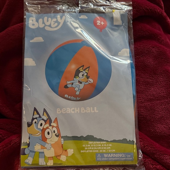 Disney | Toys | Disney Bluey Beach Ball Brand New In Package | Poshmark